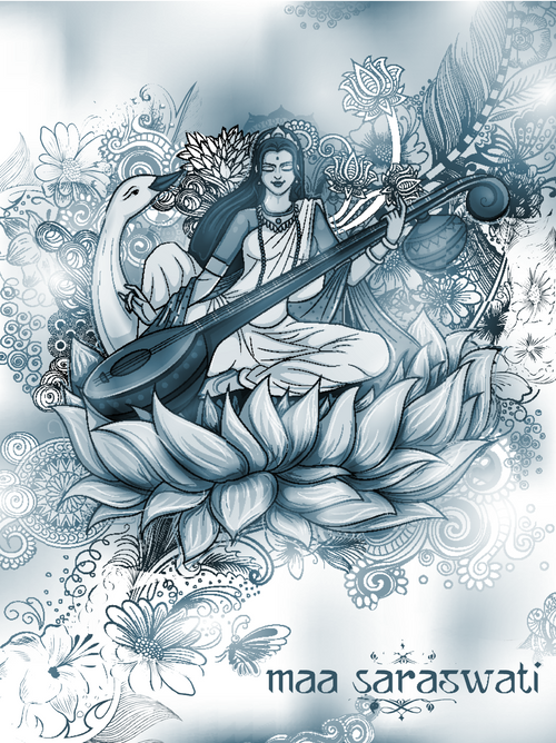 The Goddess Saraswati Maa – ServDharm