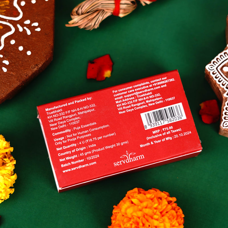 Roli, Chawal ,Chandan, Mishri Tilak Set | Gold Foil Red Gifting Pack ...