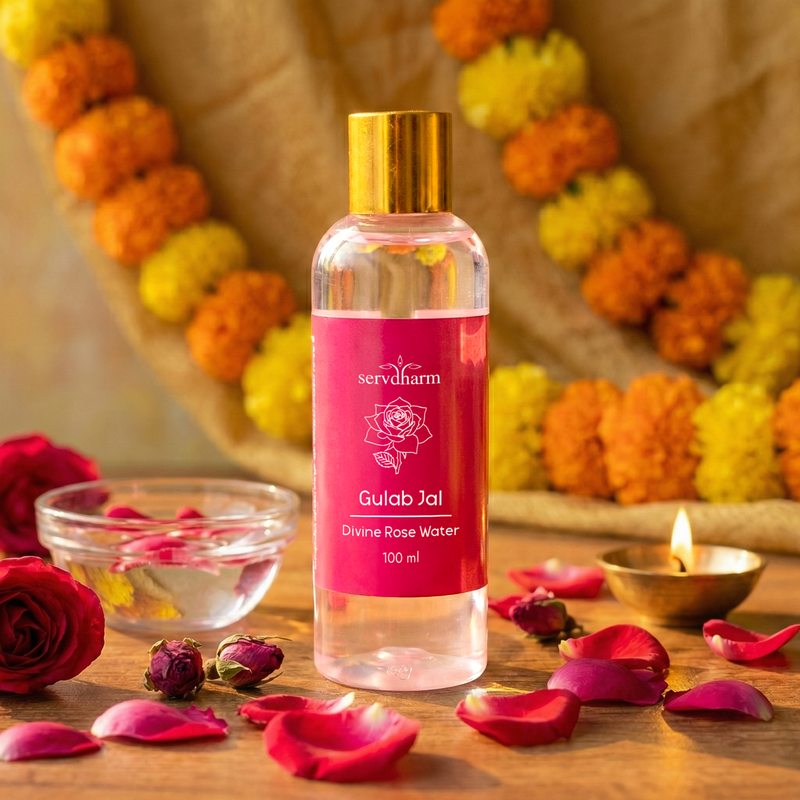 Gulab Jal | Divine Rose Water 100 ml – ServDharm
